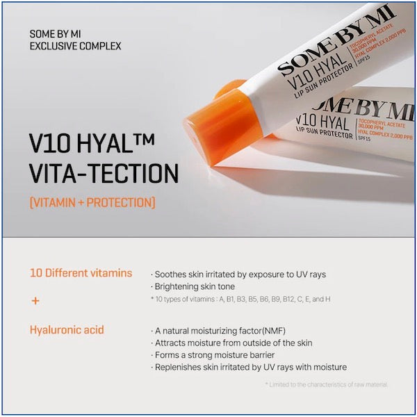 SOME BY MI V10 Hyal Lip Sun Protector | Kskin Cosmeceuticals SOME BY MI V10 Hyal Lip Sun Protector | Kskin Cosmeceuticals