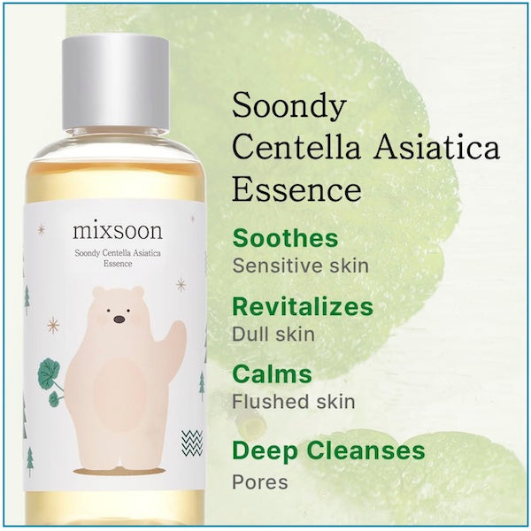 mixsoon Soondy Centella Asiatica Essence– Kskin Cosmeceuticals